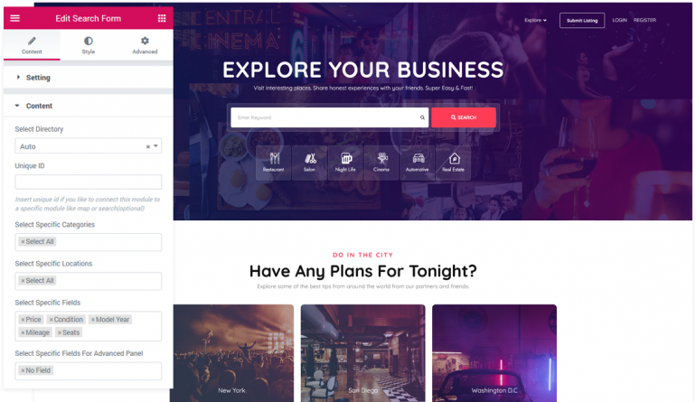 Directorio - WordPress Directory & Listing Theme - Designinvento