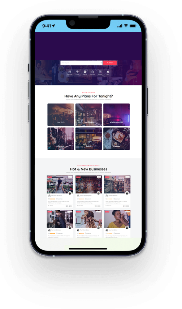 Directo - Directory Listing WordPress Theme - Designinvento